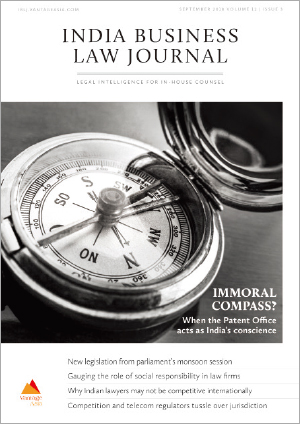 India Business Law Journal - September 2018