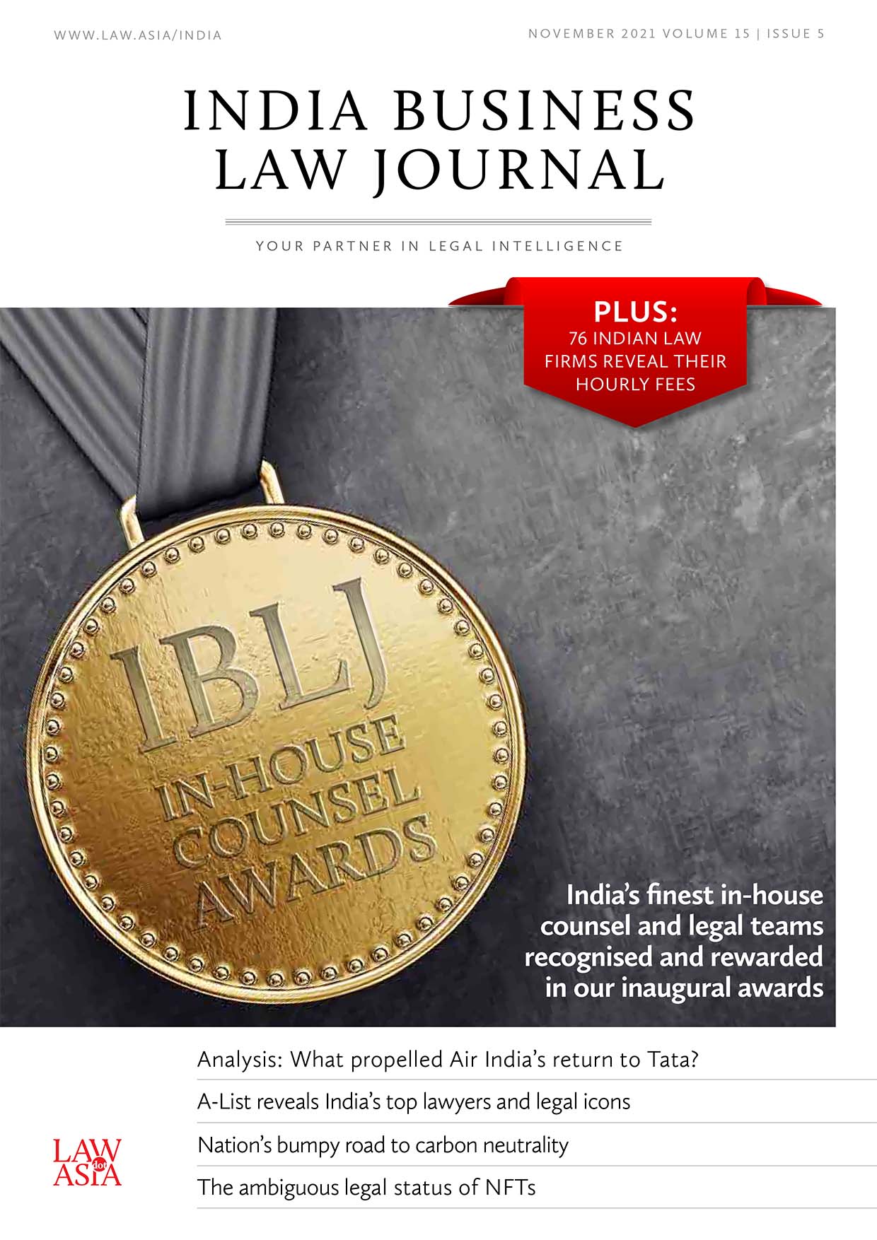 November 2021 | PDF print issue archive | India Business Law Journal