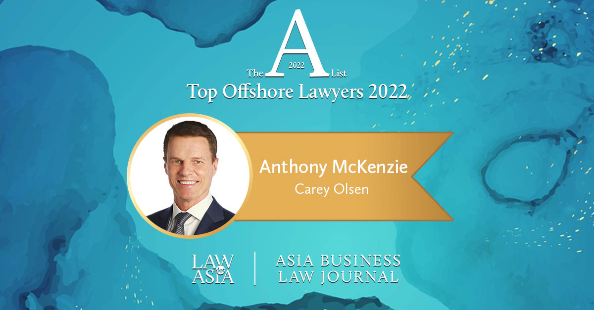 Anthony McKenzie - Carey Olsen - Offshore Top Lawyers 2022 | Asia ...