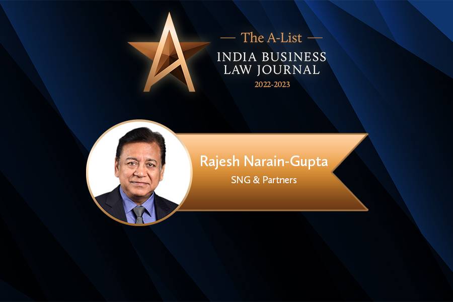 Rajesh Narain Gupta - SNG & Partners - Mumbai - Lawyer Profile