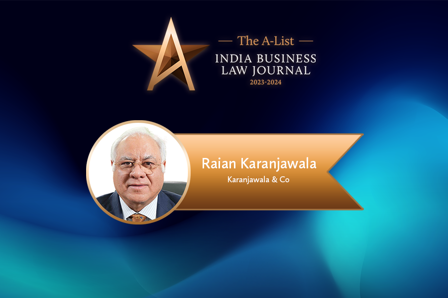 Raian Karanjawala > Karanjawala & Co > India Top Lawyers 2023-24