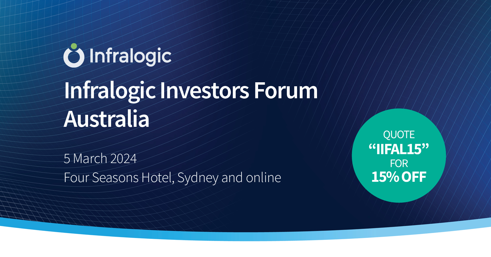 Infralogic Investors Forum Australia 2024 | Events | Law.asia