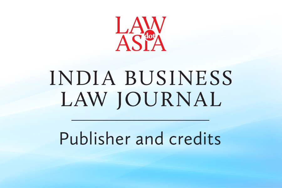 India Business Law Journal publisher and credits | Law.asia
