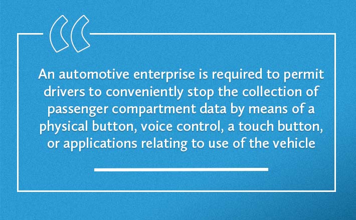 Data compliance according to China's automotive industry | Law.asia