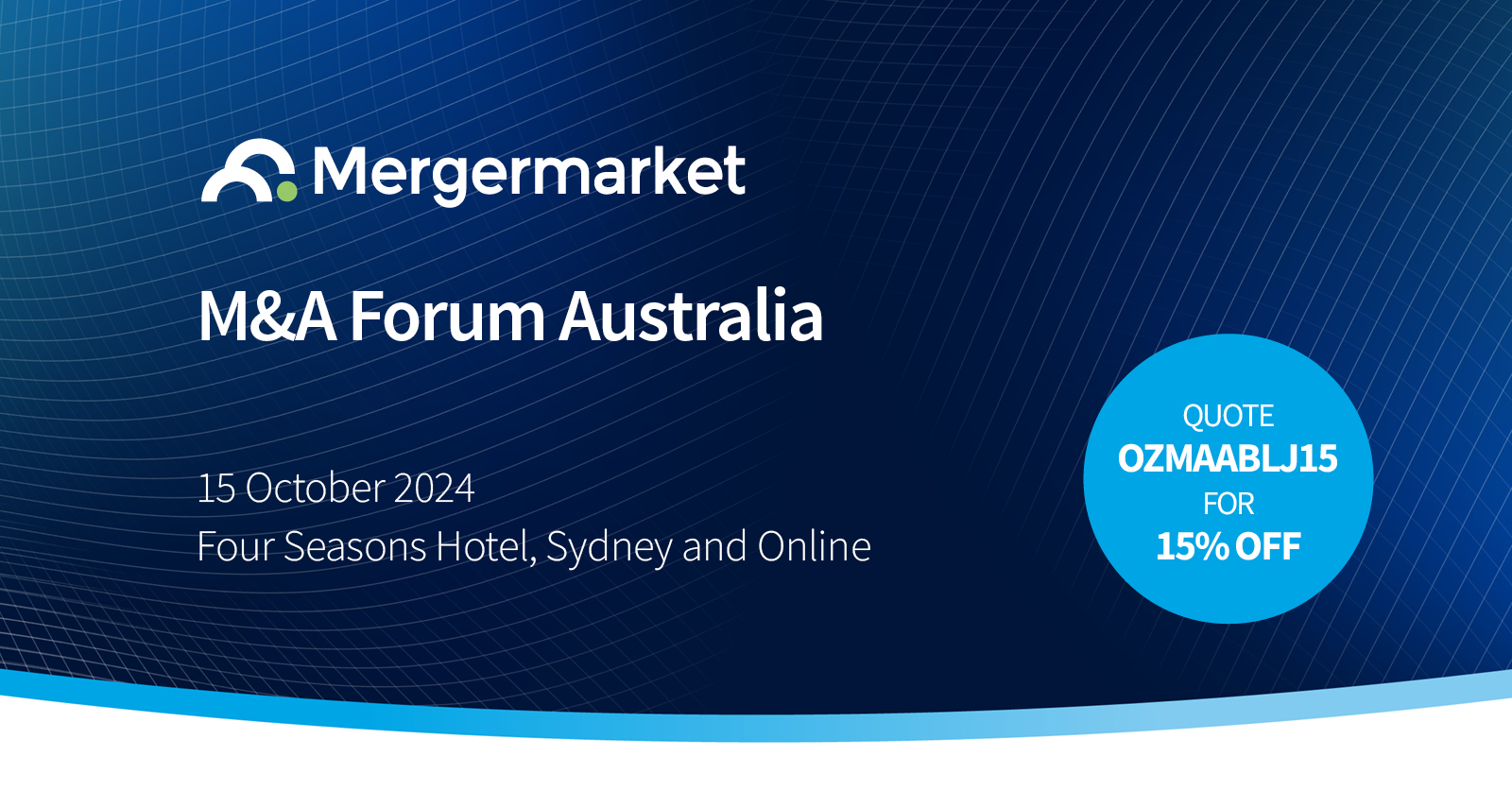 Mergermarket M&A Forum Australia 2024 | Events | Law.asia