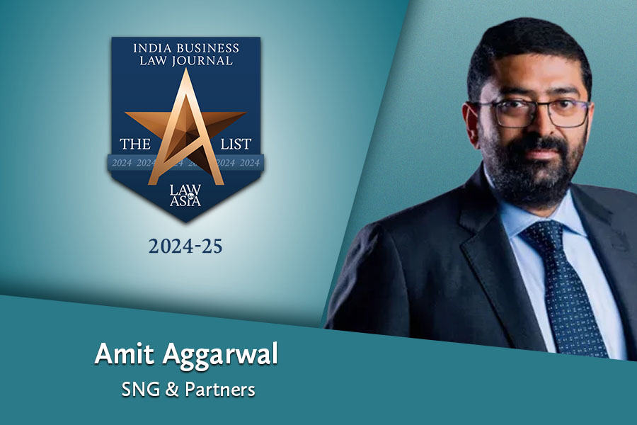Amit Aggarwal > SNG & Partners > New Delhi > India Top Lawyers 2024-25