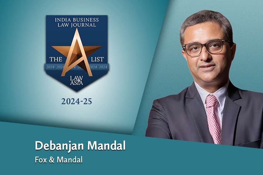 Debanjan Mandal > Fox & Mandal > Kolkata > India Top Lawyers 2024-25