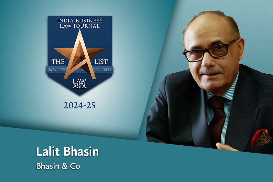 Lalit Bhasin > Bhasin & Co > New Delhi > India Top Lawyers 2024-25
