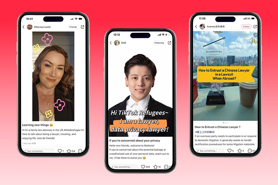 US-China lawyers ride ‘TikTok refugee’ wave on RedNote | Law.asia