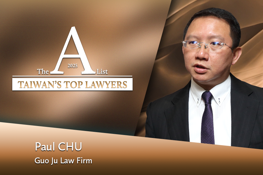 Paul CHU > Guo Ju Law Firm > Taiwan Top Lawyers 2025