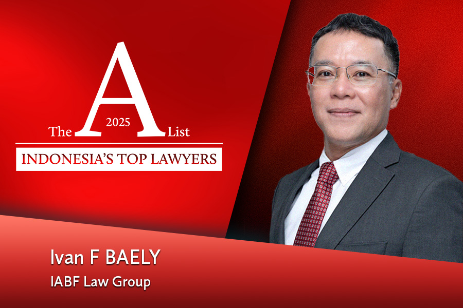 Ivan F BAELY > IABF Law Group > Indonesia Top Lawyers 2025