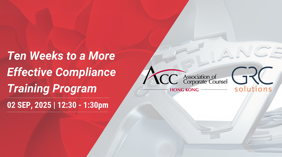 ACCHK partners with GRC Solutions on compliance training | Law.asia