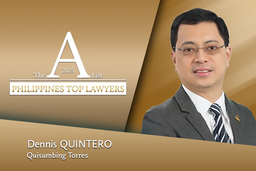 Dennis QUINTERO > Quisumbing Torres > Philippines Top Lawyers 2025
