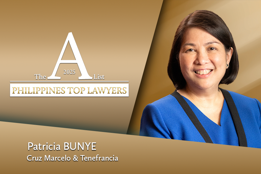 Patricia BUNYE > Cruz Marcelo & Tenefrancia > Philippines Top Lawyers 2025