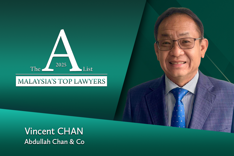 Vincent CHAN > Abdullah Chan & Co > Malaysia Top Lawyers 2025